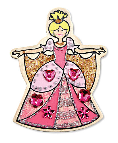 wooden-princess-magnets-decorate-your-won